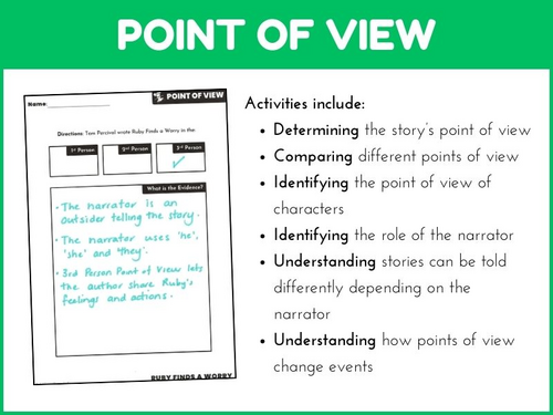 Ruby Finds a Worry Activities - Tom Percival Read Aloud Book Literacy ...