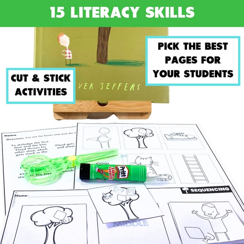 Stuck Book Activities - Reading Comprehension and Literacy Skills ...