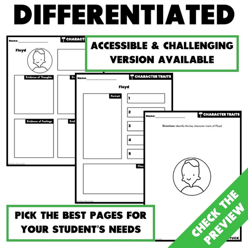 Stuck Book Activities - Reading Comprehension and Literacy Skills ...