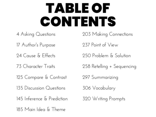 Stuck Book Activities - Reading Comprehension and Literacy Skills ...