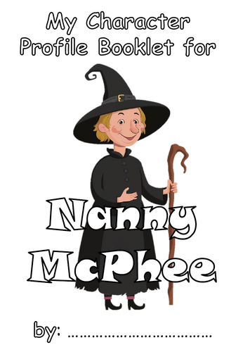 Nanny Mcphee Movie Character Describe Book Character A4 Booklet ...