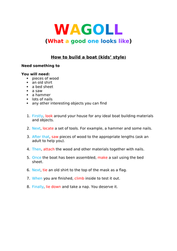 Ocean Meets Sky by The Fan Brothers - Year 4 Unit of Writing Resources ...