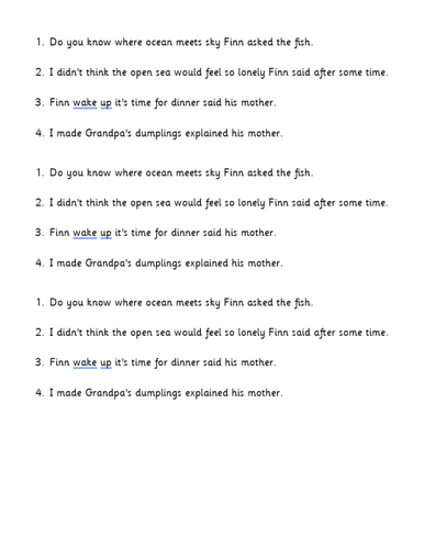 Ocean Meets Sky by The Fan Brothers - Year 4 Unit of Writing Resources ...