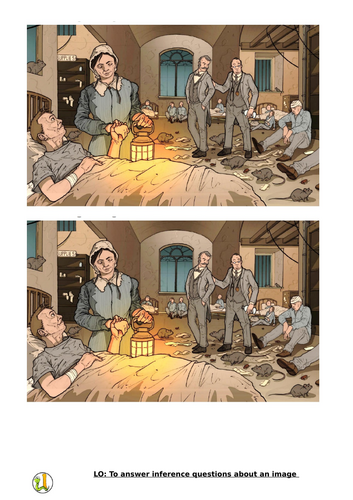 Year 2 inference skills Florence Nightingale | Teaching Resources