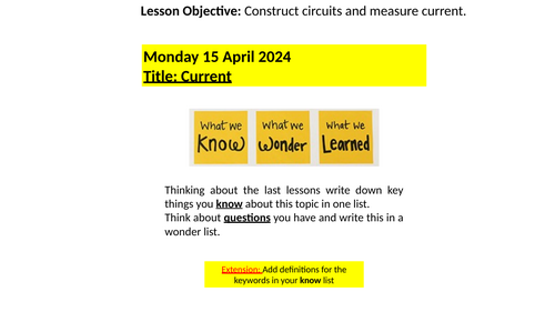 GCSE Electricity Full Unit: Lessons of Engaging PowerPoint ...