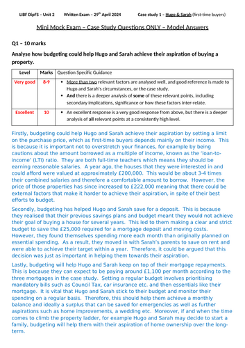 LIBF CeFS U2 Exam APR 2024: CS1 - PREMIUM Bundle | Teaching Resources