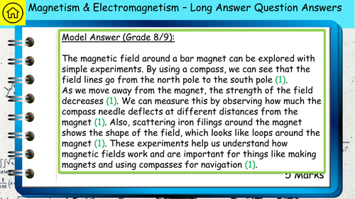 Physics Paper 2 Revision MCQs & Long Answer Questions AQA GCSE ...