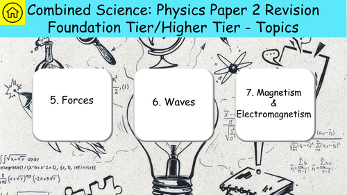 Physics Paper 2 Revision MCQs & Long Answer Questions AQA GCSE ...