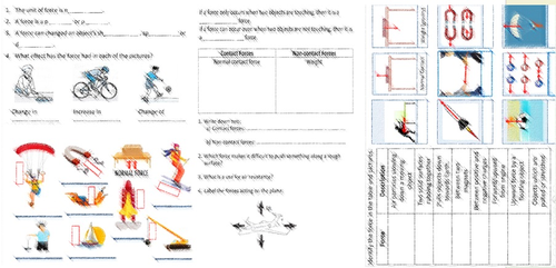 Types of forces - SEN/LAP | Teaching Resources