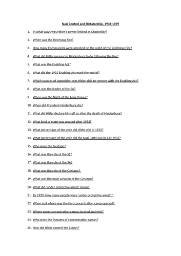 Edexcel GCSE Germany Big Quizzes Bundle | Teaching Resources