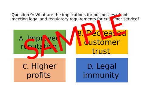 Level 3 BTEC Business - Unit 14: Investigating Customer Service (All ...