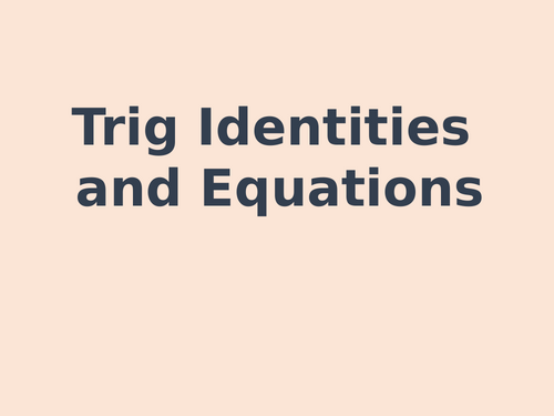 A-level Edexcel Maths - Pure PowerPoints | Teaching Resources