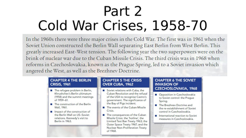GCSE History - Cold War PowerPoints | Teaching Resources