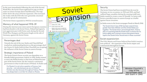 GCSE History - Cold War PowerPoints | Teaching Resources