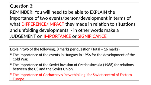 GCSE History - Cold War PowerPoints | Teaching Resources
