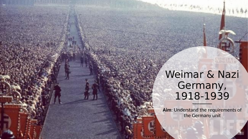 GCSE History - Nazi Germany PowerPoints | Teaching Resources