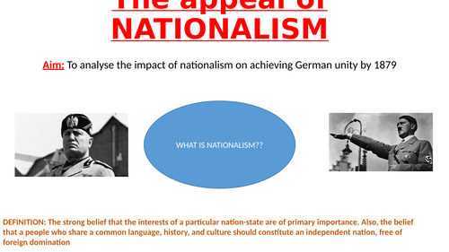 A-level History - Germany PowerPoints | Teaching Resources