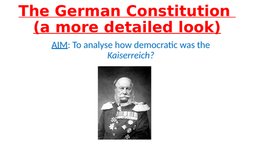 A-level History - Germany PowerPoints | Teaching Resources