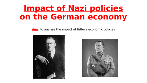 A-level History - Germany PowerPoints | Teaching Resources