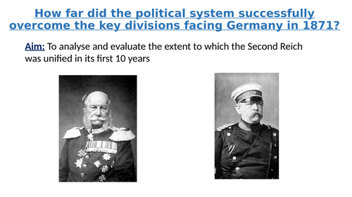 A-level History - Germany PowerPoints | Teaching Resources