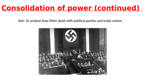 A-level History - Germany PowerPoints | Teaching Resources