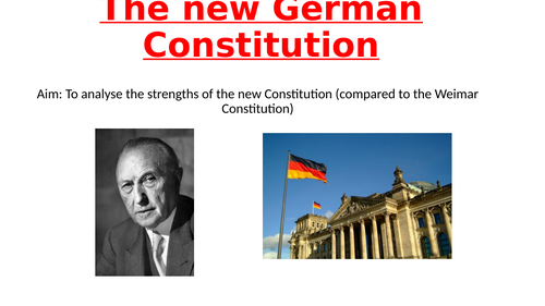 A-level History - Germany PowerPoints | Teaching Resources