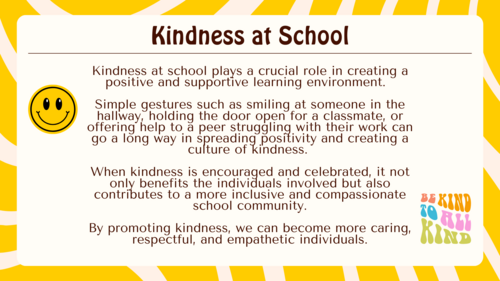 Kindness Assembly Editable PPT KS3 KS4 | Teaching Resources