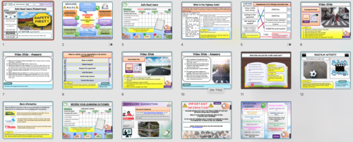 How can we be safe road users as pedestrians | Teaching Resources