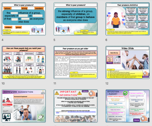 How can I resist peer pressure? | Teaching Resources