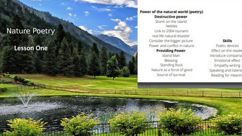 Nature Poetry Scheme of Work | Teaching Resources