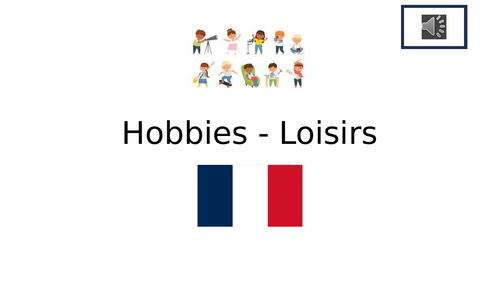 Hobbies in French - PowerPoint + Worksheet | Teaching Resources