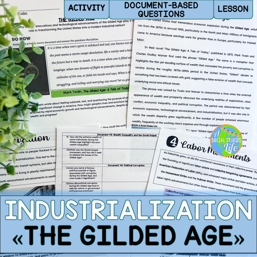 Gilded Age Overview | Teaching Resources