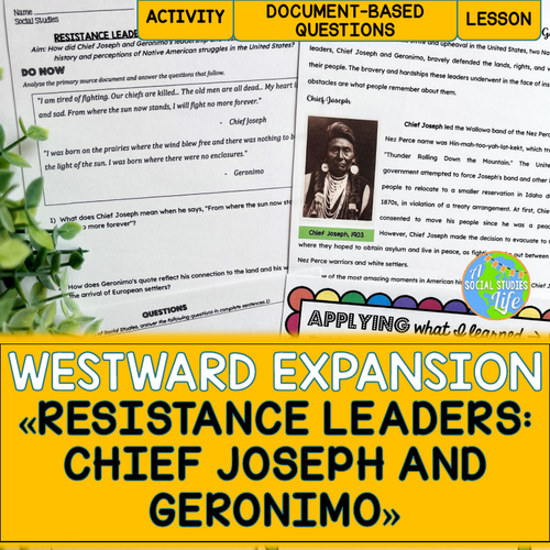 Geronimo, Chief Joseph | Teaching Resources
