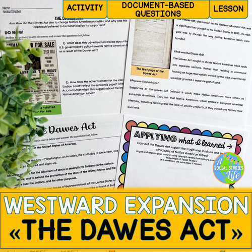 Dawes Act | Teaching Resources