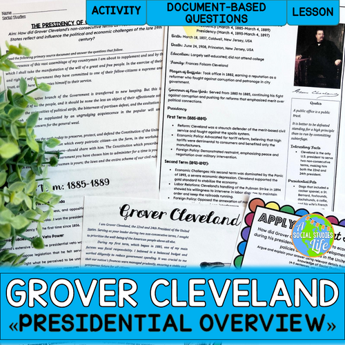 Grover Cleveland Presidency Overview | Teaching Resources
