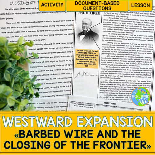 Barbed Wire, Closing of the Frontier | Teaching Resources