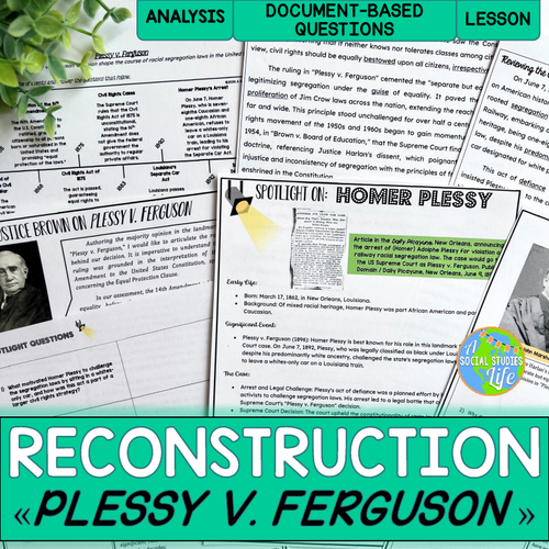 Plessy v. Ferguson | Teaching Resources