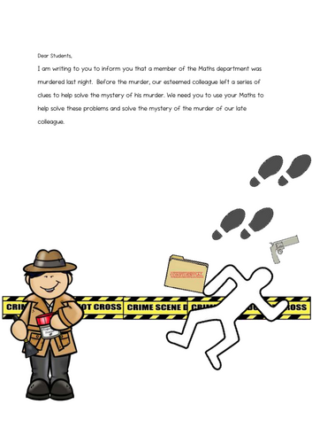Math Murder Mystery: Crack the Case with Area and Perimeter Problems ...
