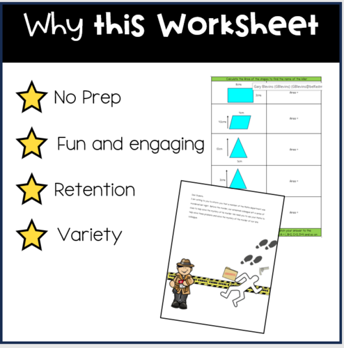 Math Murder Mystery: Crack the Case with Area and Perimeter Problems ...