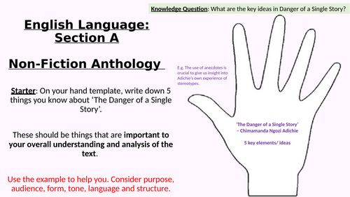 Danger of a Single Story Revision | Teaching Resources