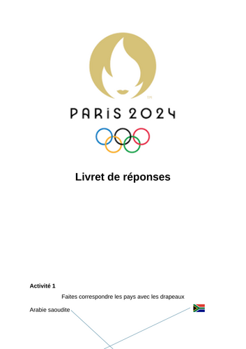 les Jeux Olympiques | Teaching Resources