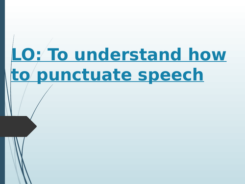 Dialogue and speech punctuation based on rock, paper, scissors Literacy ...