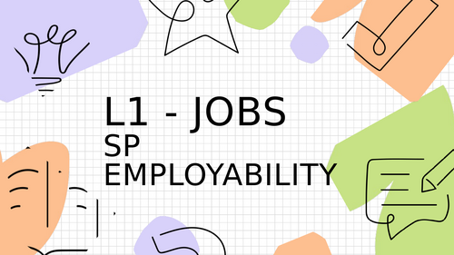 Spanish Employability jobs | Teaching Resources
