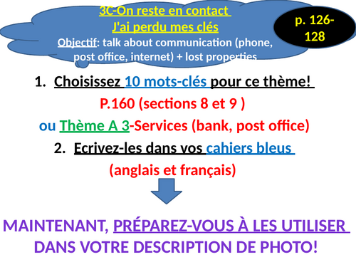 French Edexcel Igcse Speaking Photos With Questions For Units 1 To 3 Teaching Resources
