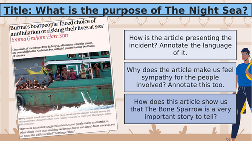 The Bone Sparrow scheme of work | Teaching Resources