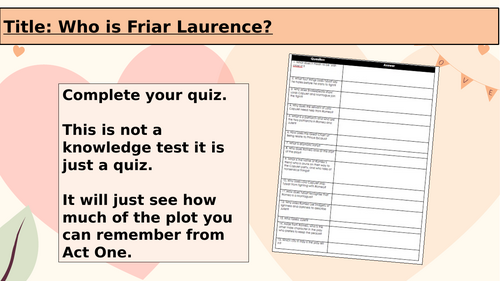 Romeo and Juliet scheme of work | Teaching Resources