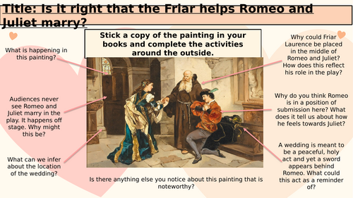 Romeo and Juliet scheme of work | Teaching Resources