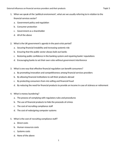 Unit 4 - Multiple Choice Tests | Teaching Resources Unit 4 - Multiple Choice Tests | Teaching Resources