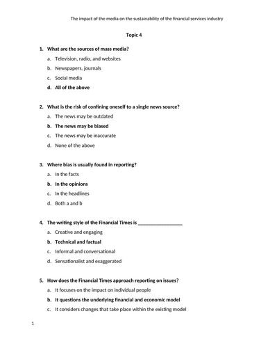 Unit 4 - Multiple Choice Tests | Teaching Resources Unit 4 - Multiple Choice Tests | Teaching Resources
