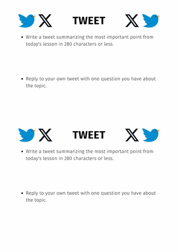 Exit Tickets | Teaching Resources